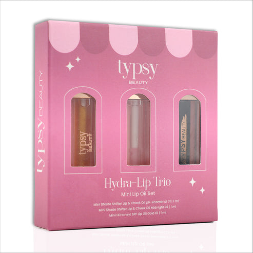 Buy Hydra Lip Trio – Mini Lip Oil Set Online at Best Price | Typsy Beauty